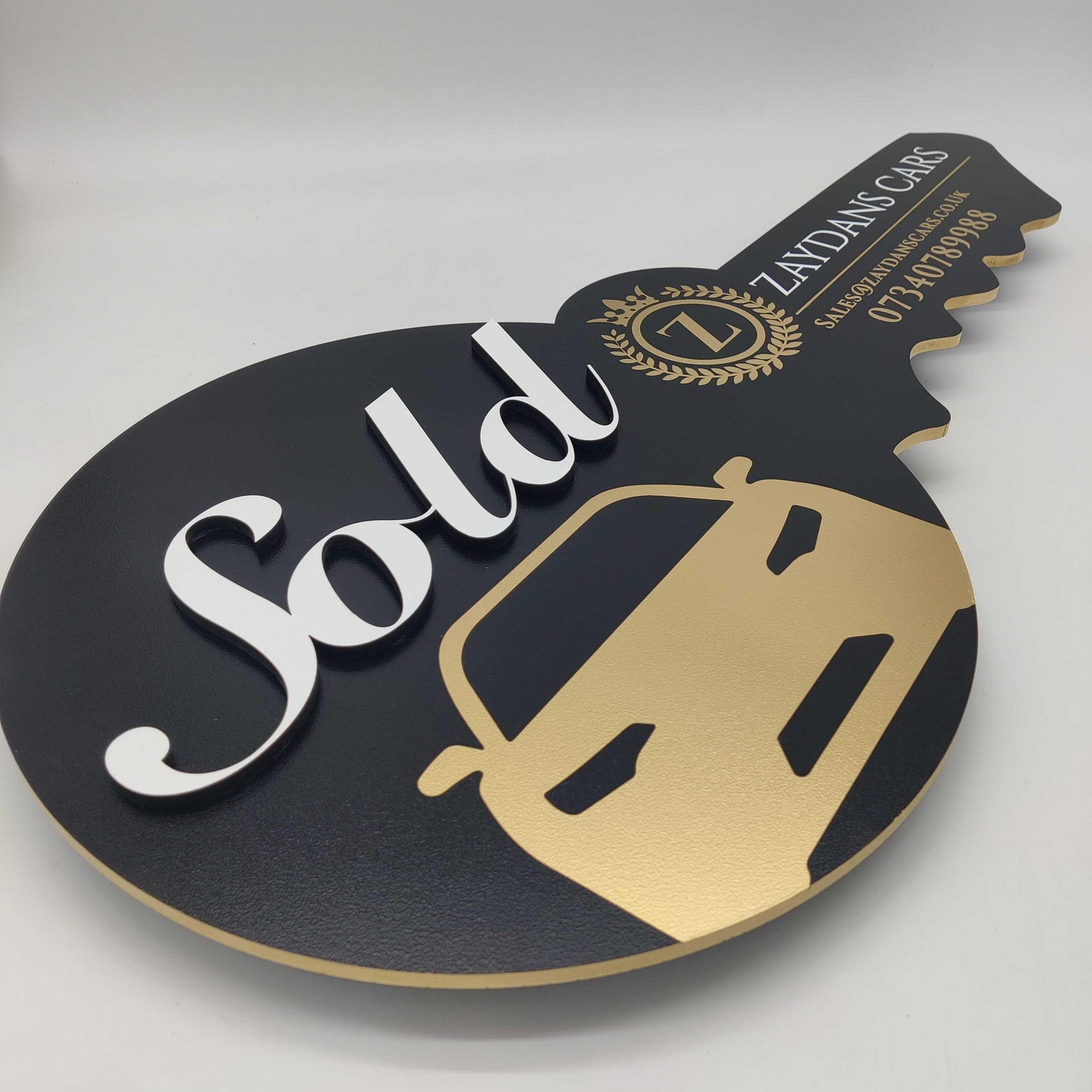 Sold Car Salesman Gift, Sold Car SIGN, New Car Gift, Car Sold Sign ...