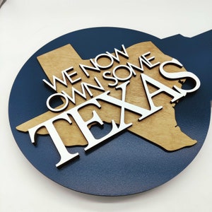 We Now Own Some Texas Signs, State USA 3D Realtor Closing Customs ...