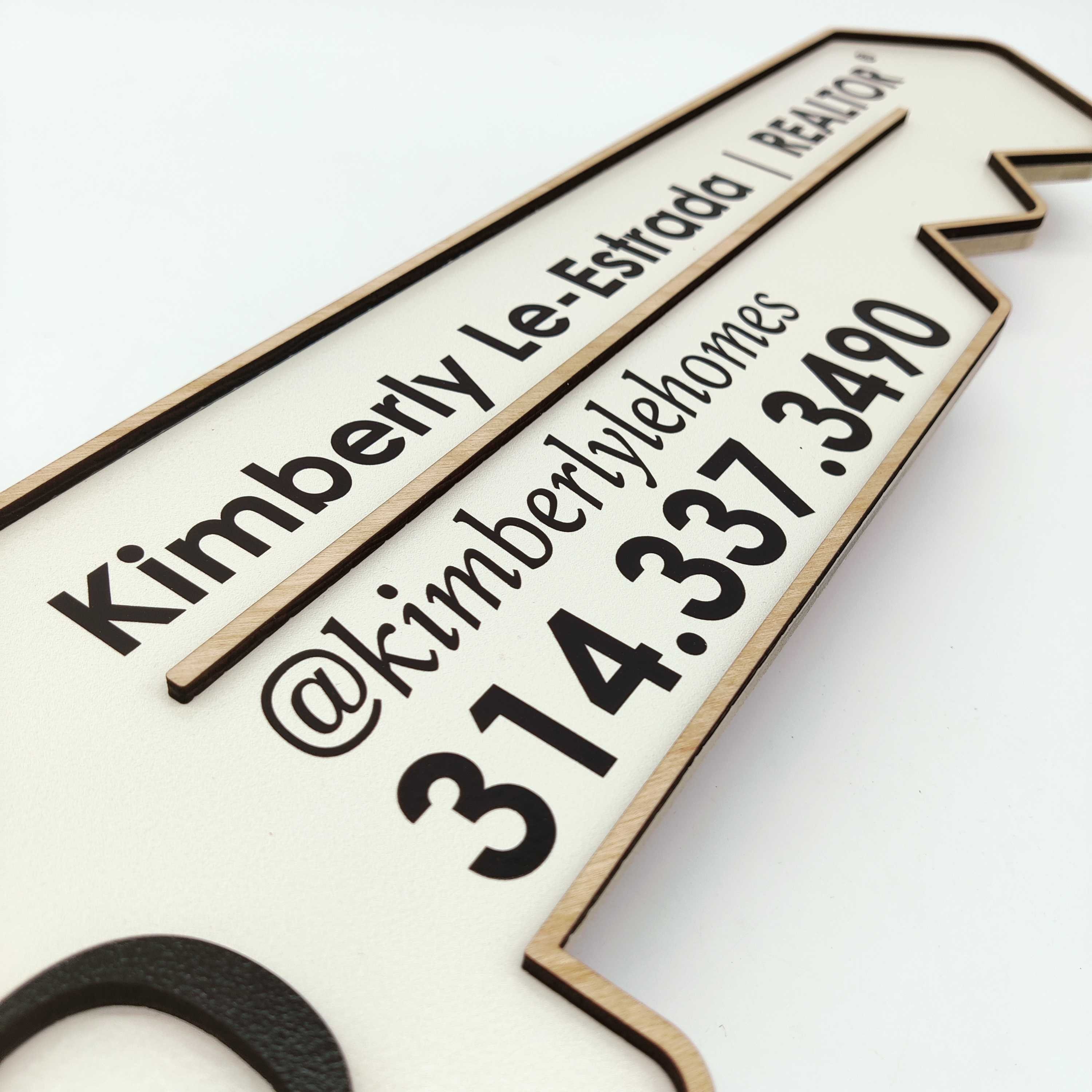 3D Just Closed, Closing Day Custom Sign, Sold Real Estate Agent Key ...