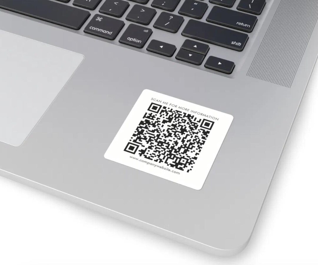Custom QR Stickers | Personalized Shape Stickers | Customized Sticker ...