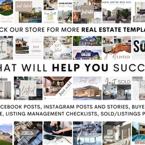 100 Facebook Posts for REALTORS, Instagram Posts for Realtors, Real ...