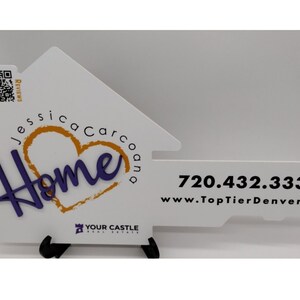 House Key Sign, Wood Key Sign, Sold Real Estate Agent Key, Closing ...