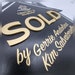 Sold House Shaped Sign, House Sign, Closing Gift Real Estate Agent ...