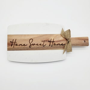 Home Sweet Home Cutting Board, Personalized Cutting Board, Engraved ...