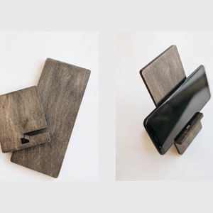 Phone Stand With LOGO | Custom Phone Holder | Mobile Phone Wooden Stand ...