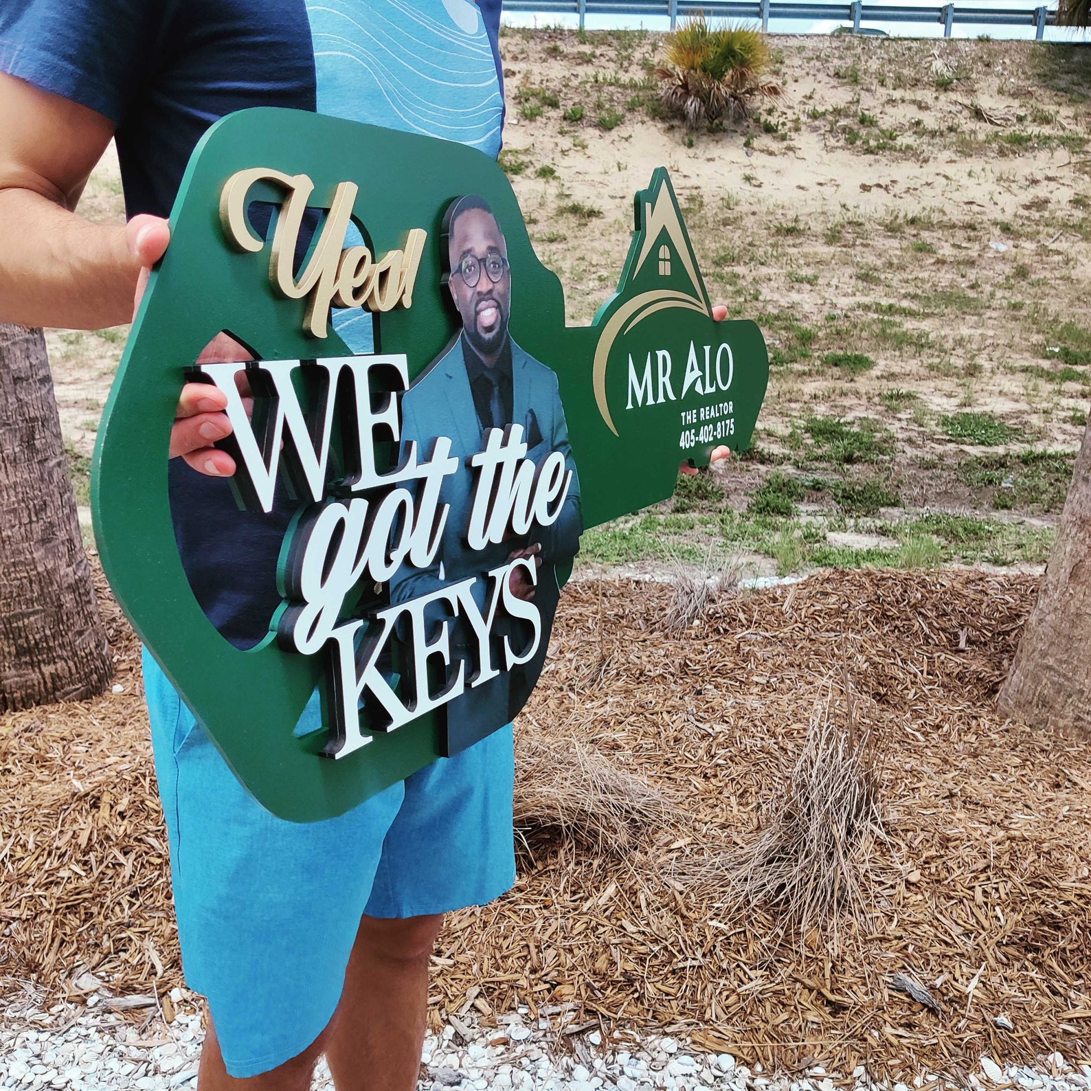 Closing Photo Prop, 3D Modern Key Sign for Realtors, Realtor Gift, XXL ...