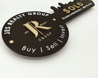 Just Closed on My New Home, Key Sold Sign, 3D Closing Photo Prop, Key ...