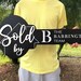 Sold Key Sign With House Outline, 3D Realtor Closing Sign, Closing Prop ...
