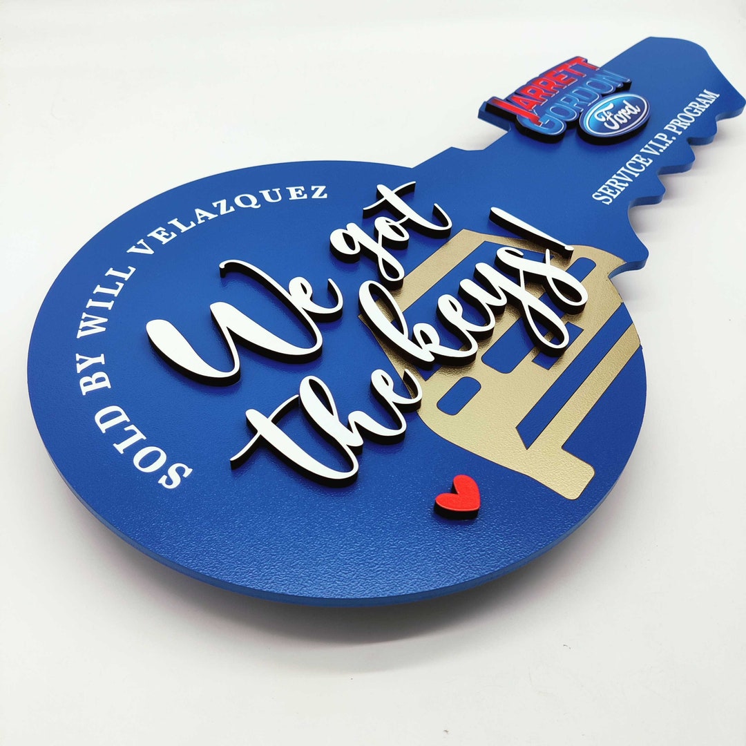 Custom CAR DEALERSHIP Sold Sign, Care Salesman Gift, Sold Car SIGN, New ...