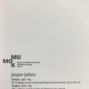 Jasper Johns, Original Exhibition Museum Poster - Etsy
