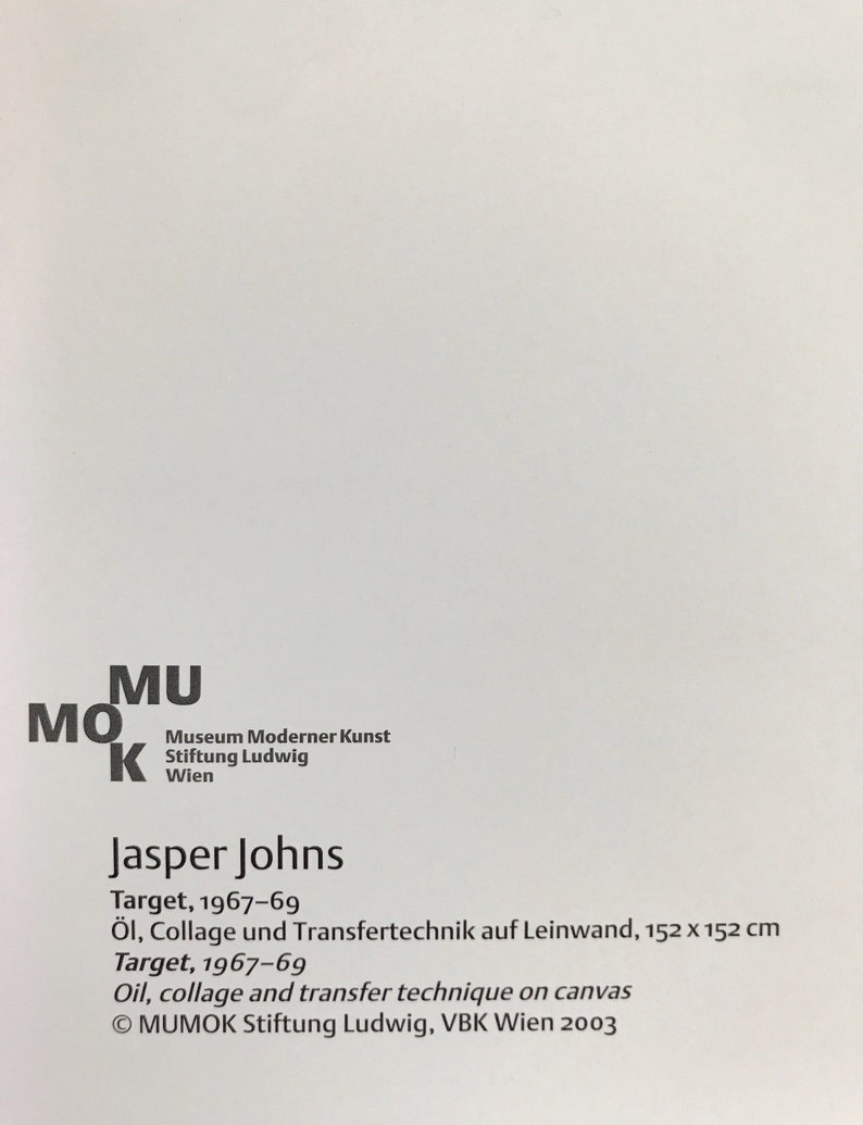 Jasper Johns, Original Exhibition Museum Poster - Etsy