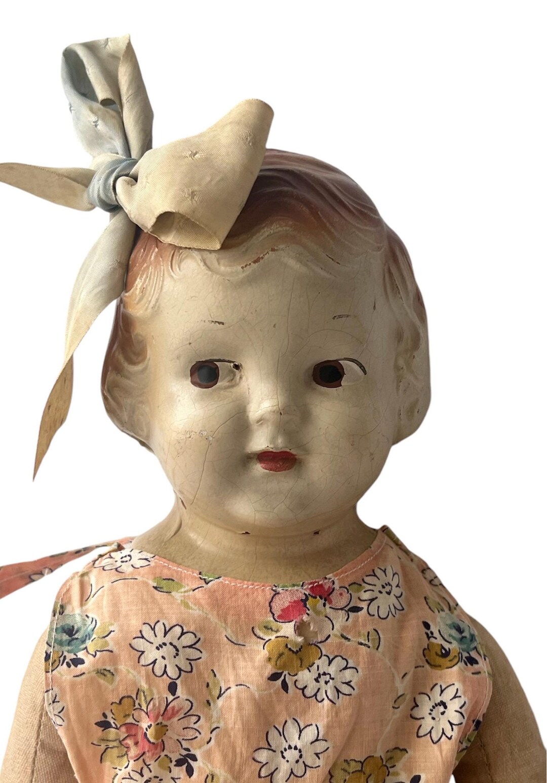 Early 1930s Dee an Cee Composition Doll, 43cm (16.9") – Vintage ...