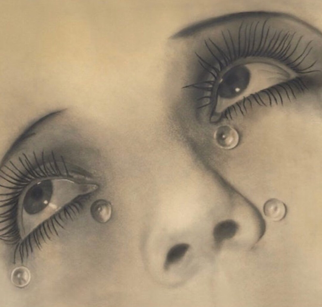 Man Ray, Glass Tears. Original Exhibition Museum Poster - Etsy