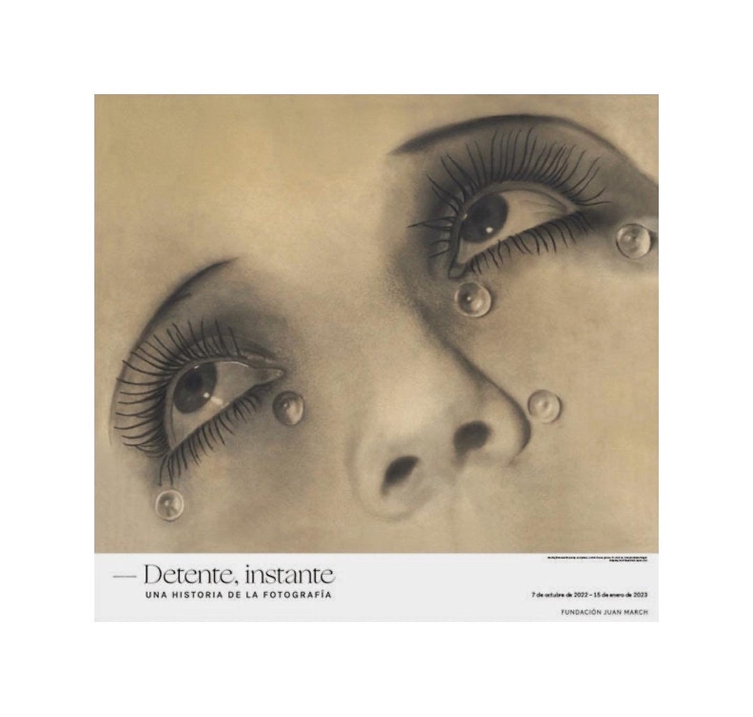 Man Ray, Glass Tears. Original Exhibition Museum Poster - Etsy