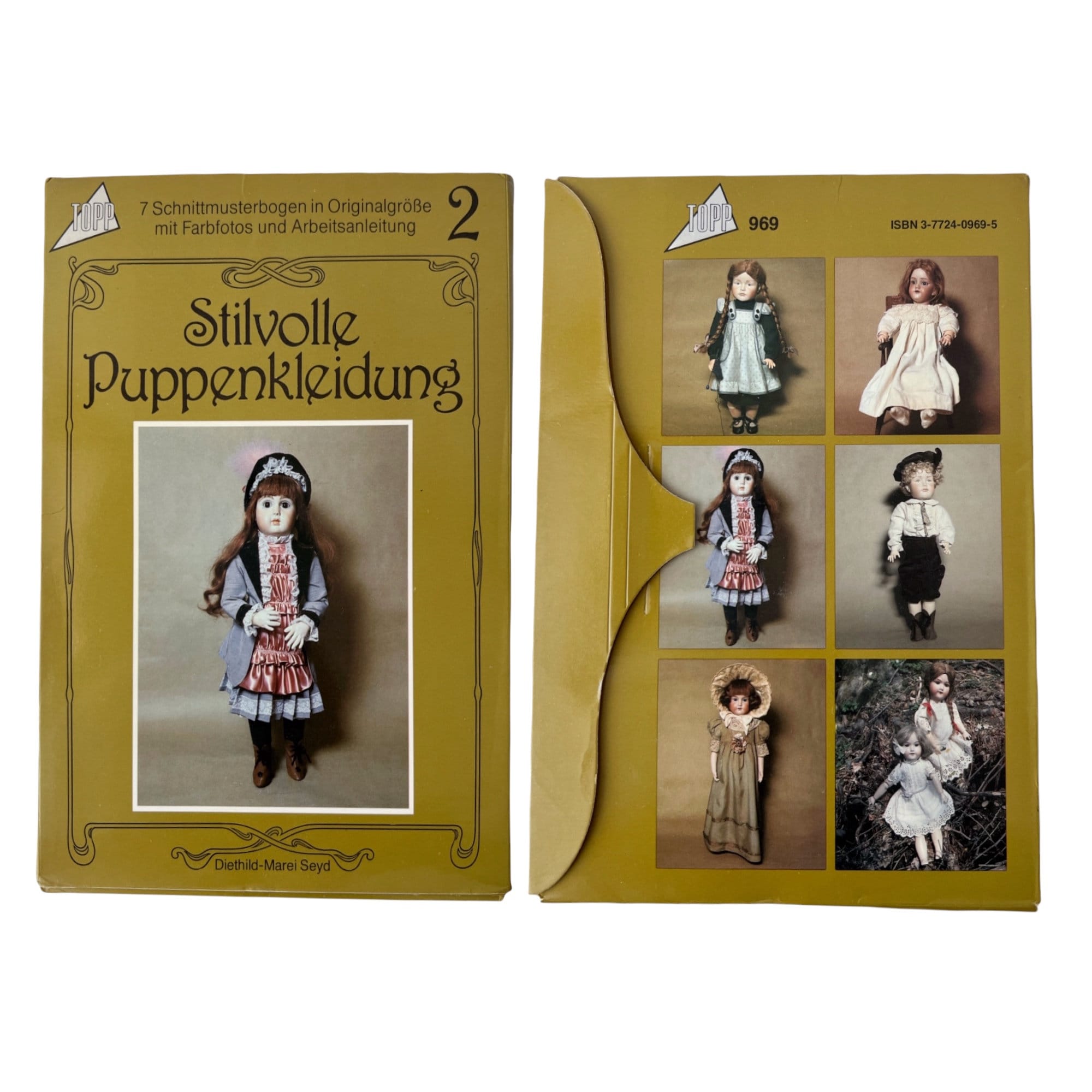 Antique Doll Sewing Pattern Sheets. Antique Fashion. Doll Dress. - Etsy