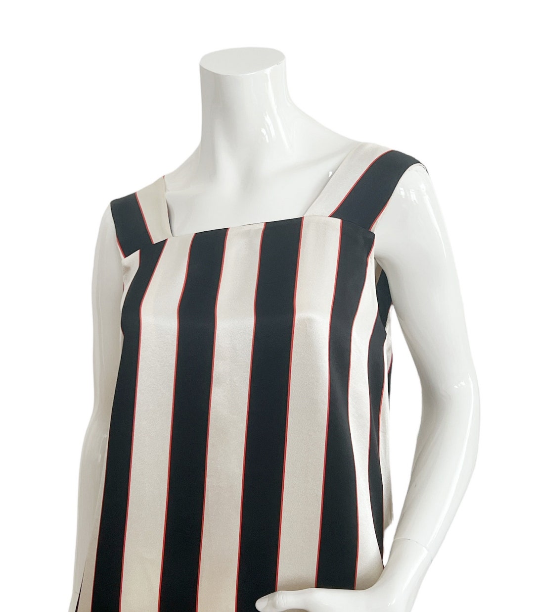 Robe Femme French Riviera Chic Slip Rayé Viscose Satin - Etsy France