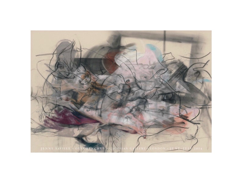 Jenny Saville, Original Exhibition Museum Poster - Etsy