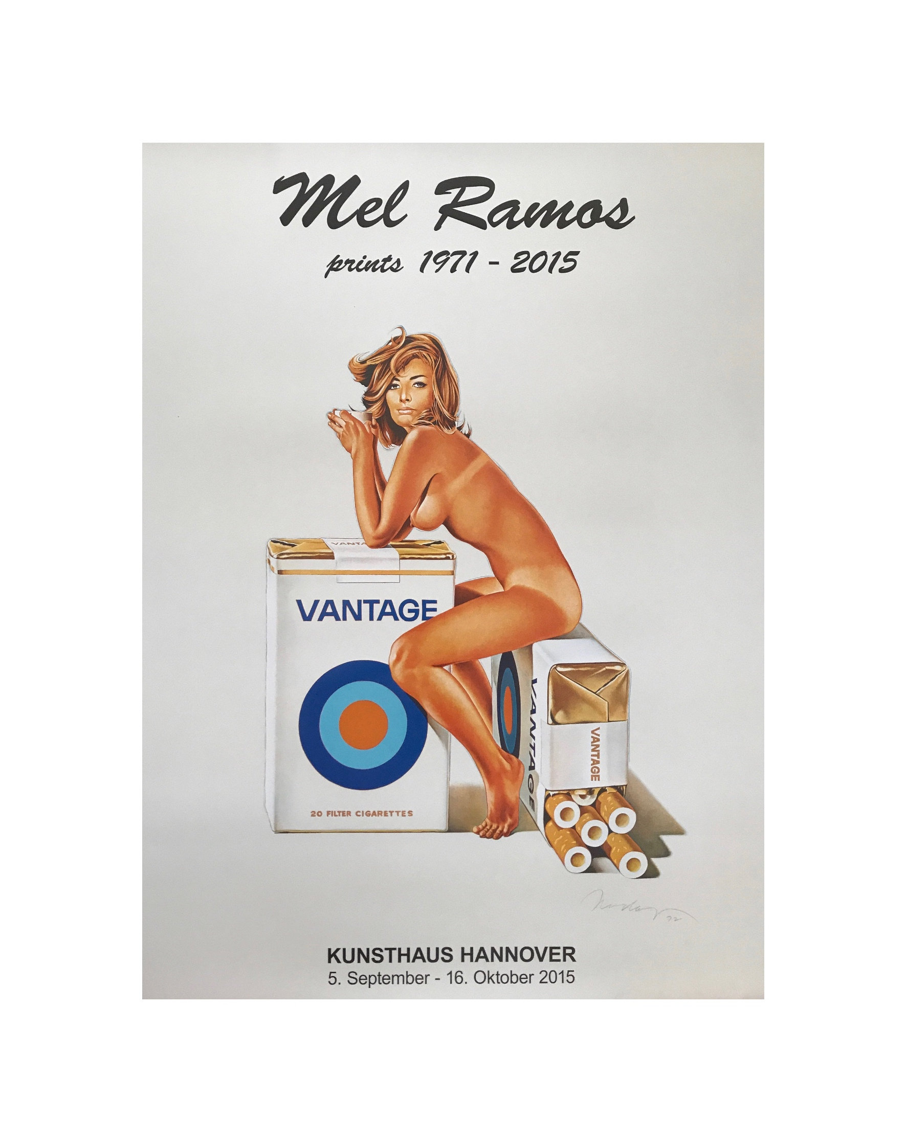Mel Ramos, Original Exhibition Museum Poster. - Etsy