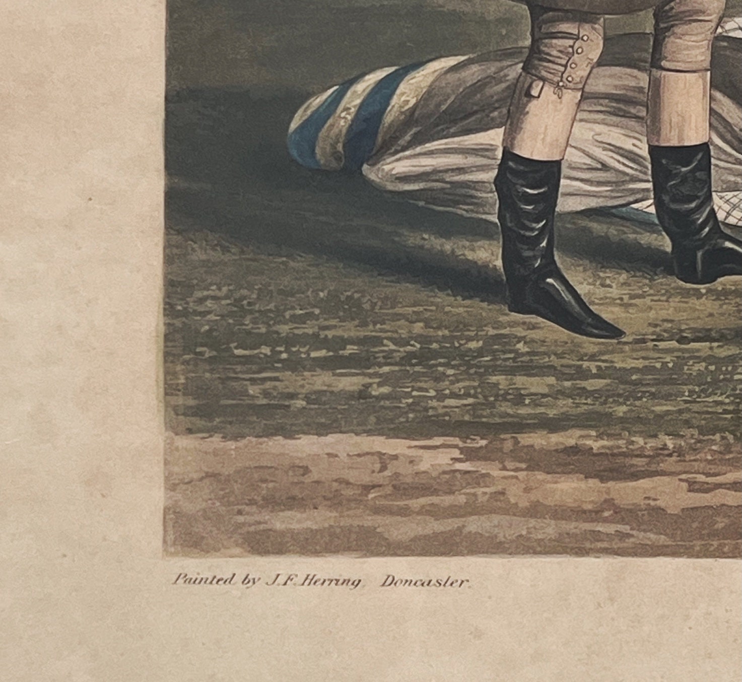 John Frederick Herring. Mameluke. Hand Colored Aquatint Plate by R.G ...