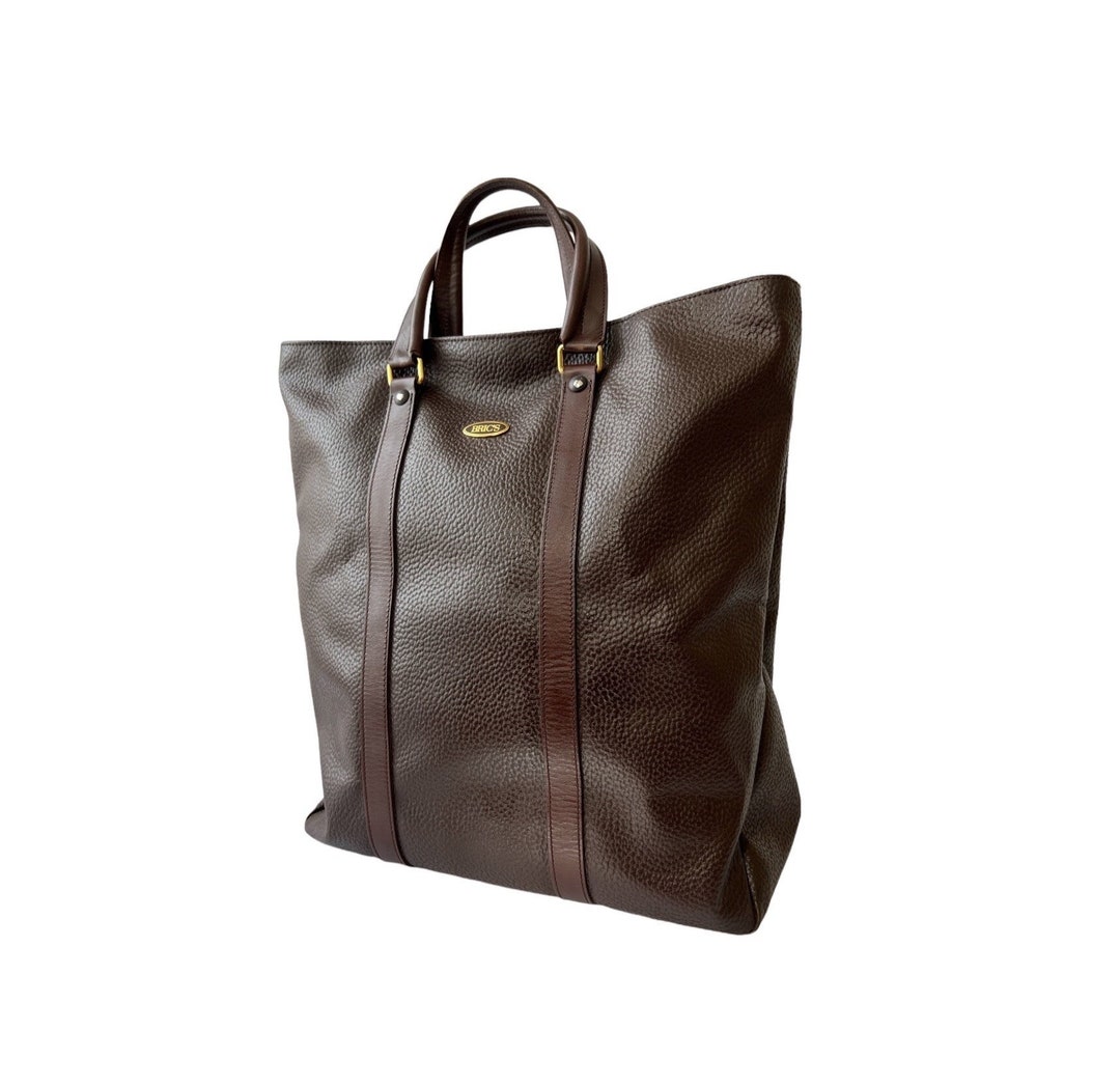 Tote Bag by BRICS Italy Milano. Weekender Travel Bag. Genuine Leather ...