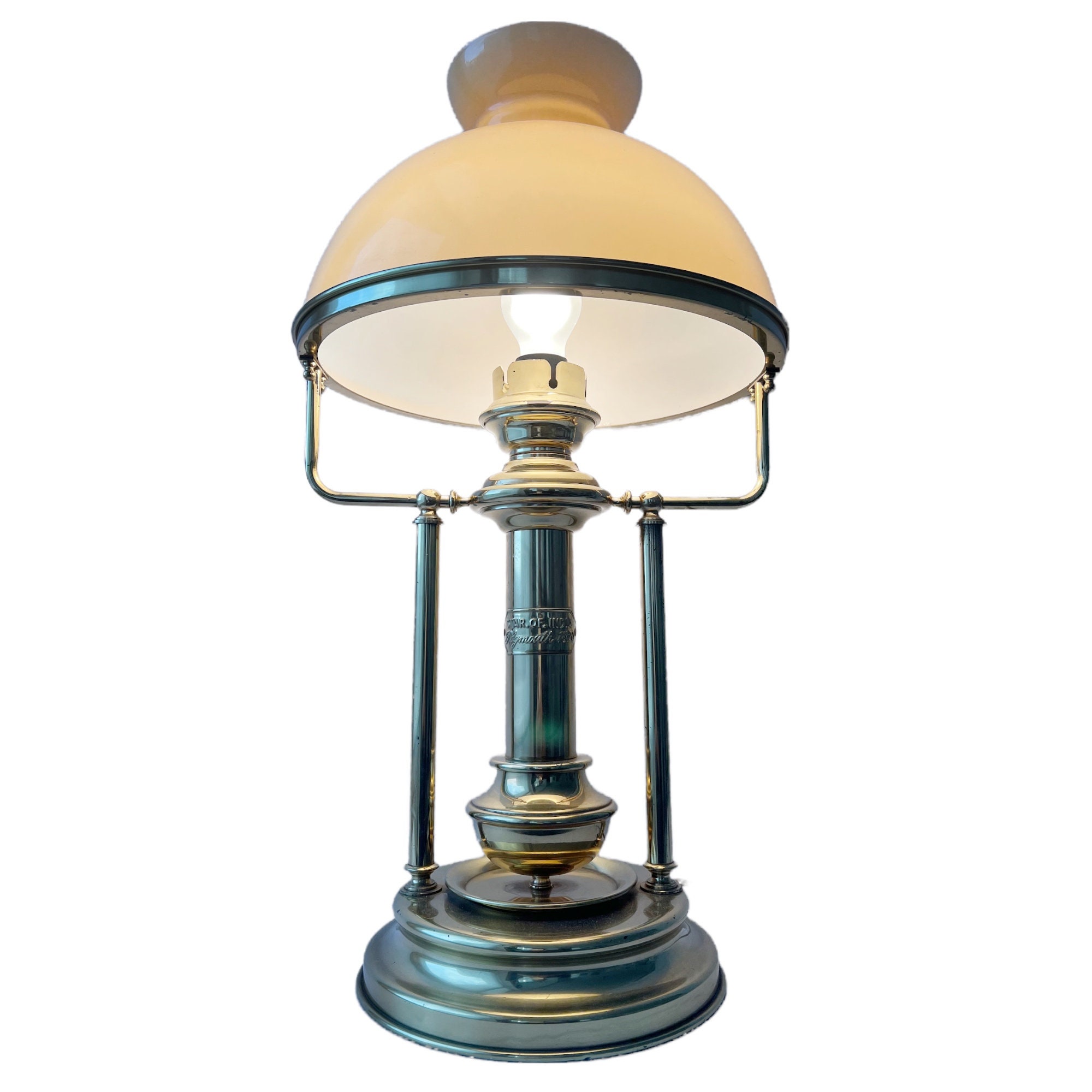 Marine Captain's Lamp by Ethan Allen Vintage Oil Burner - Etsy