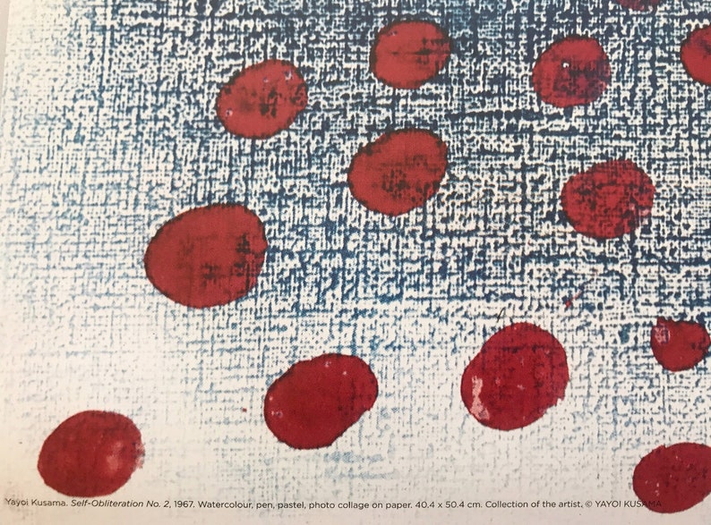 Yayoi Kusama Exhibition Poster – Self-obliteration No. 2 – 2015 Art ...