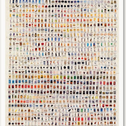 Simon Evans Everything I Have Original Exhibition Museum - Etsy