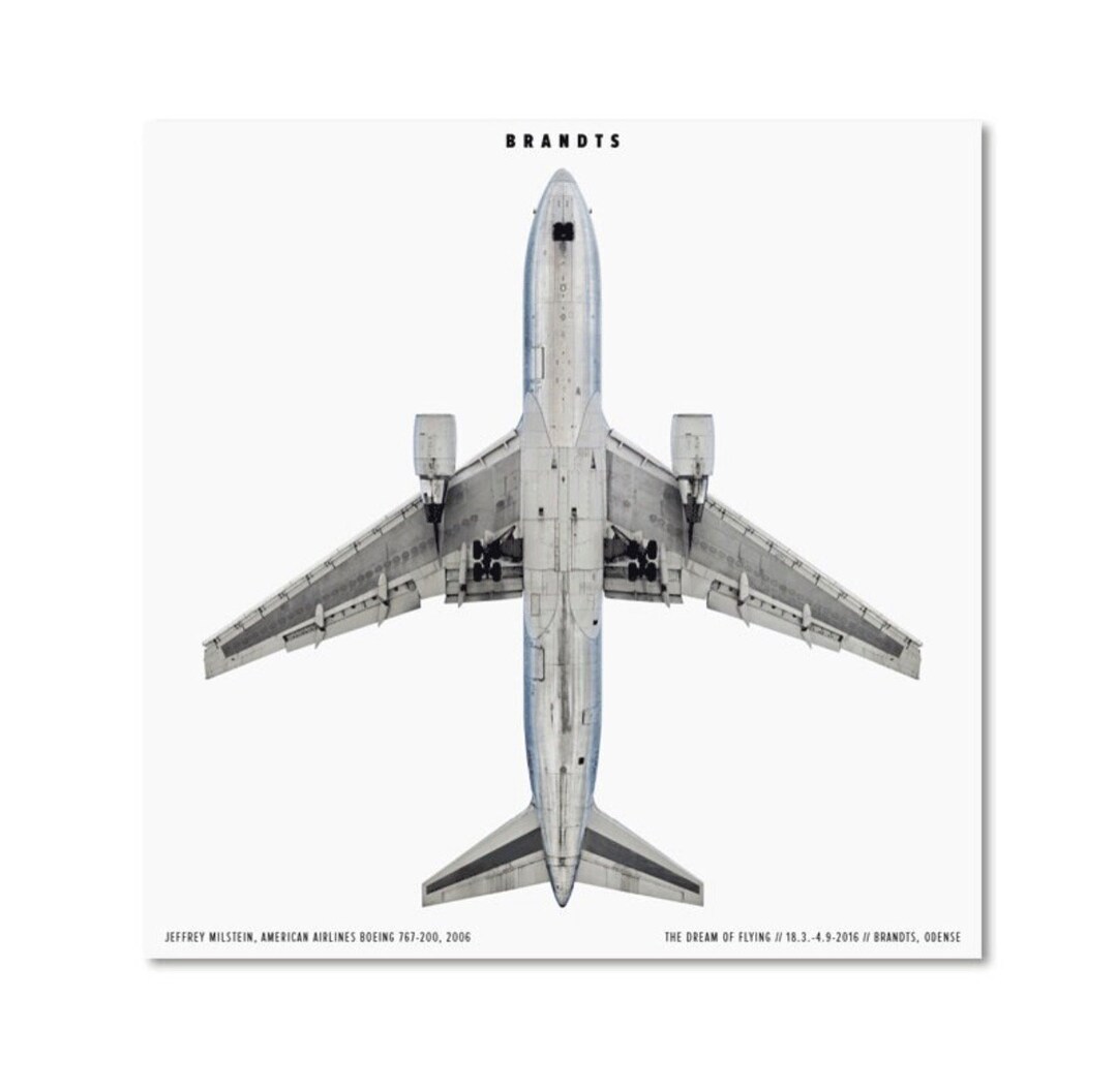 Jeffrey Milstein, Boeing 767, Original Exhibition Museum Poster. 2016 ...