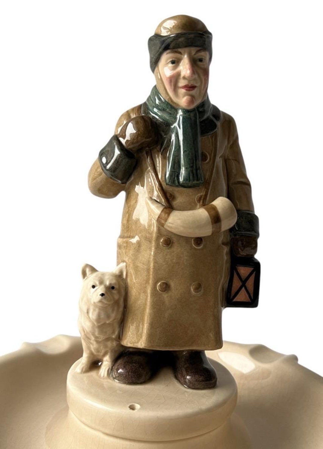 Antique Villeroy & Boch Porcelain Night Watchman Figure | Dresden 1887 ...