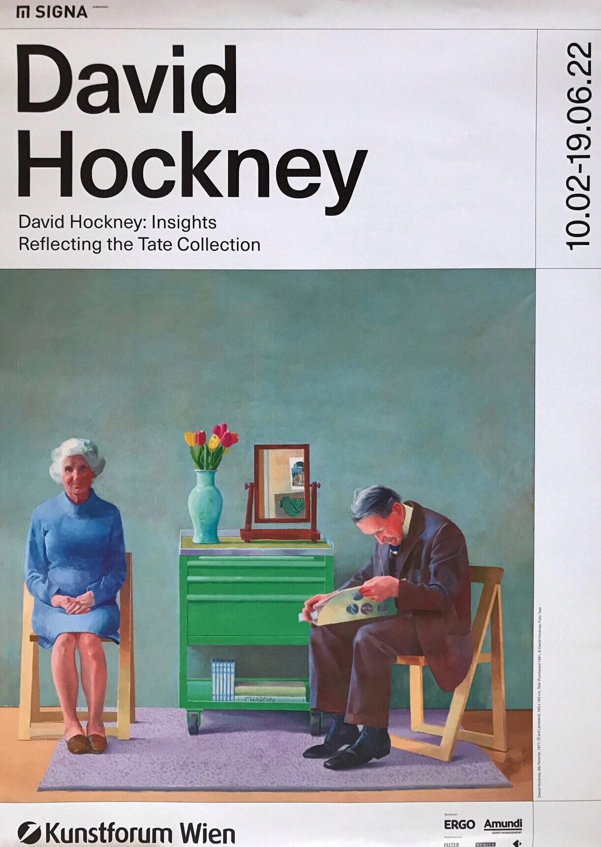 David Hockney, Original Exhibition Museum Poster. - Etsy