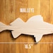 Handmade Extra Large Fish Cutouts From Thick Cedar - Etsy