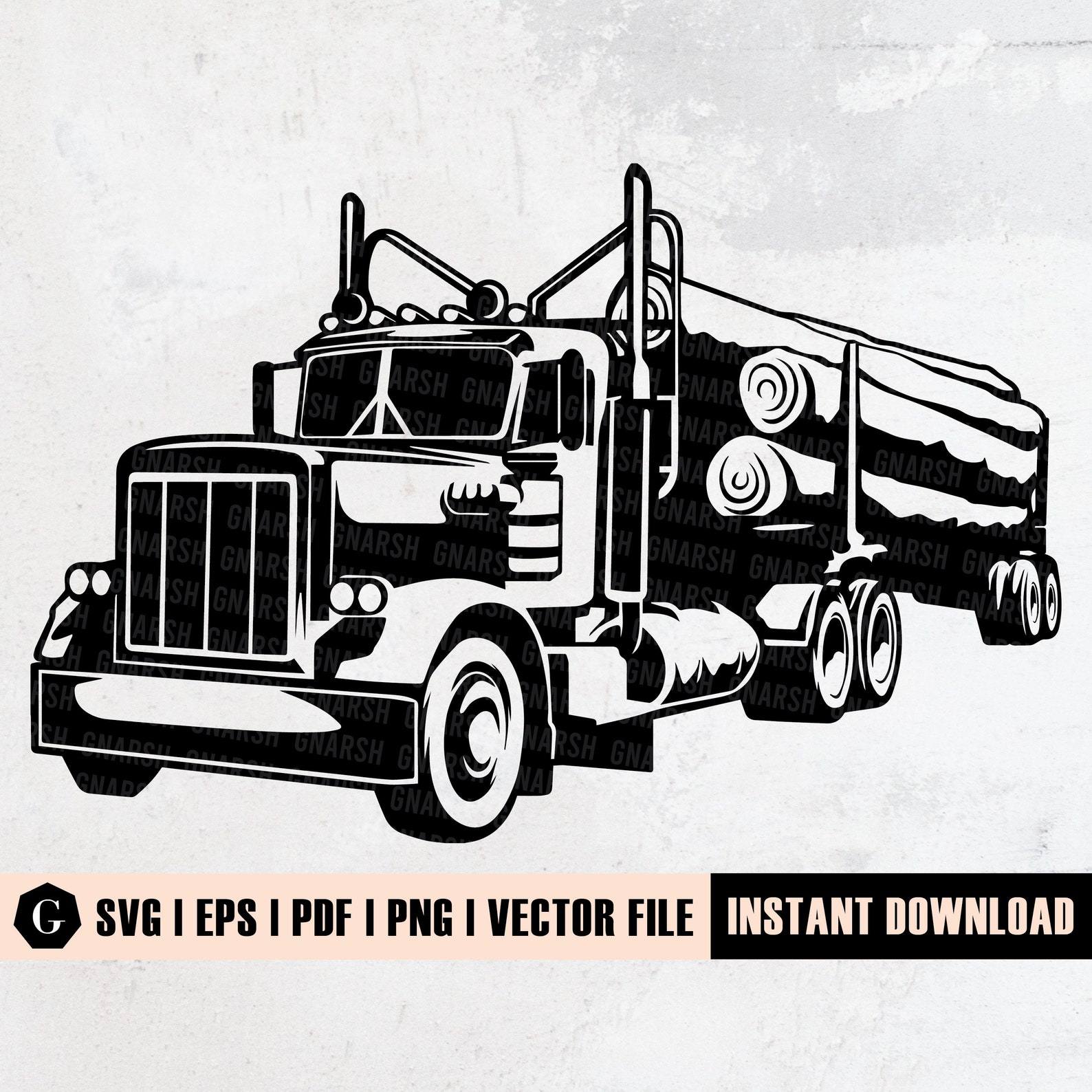 Logging Truck Svg Logging Truck Shirt Truck Svg Truck - Etsy