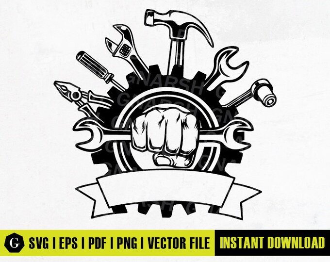 Repair Tools Svg | Mechanic Png | Wrench Svg | Handyman Svg | Repair ...