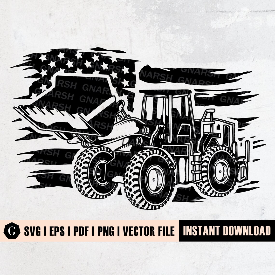 Us Loader Truck Svg Construction Truck Svg Bulldozer - Etsy