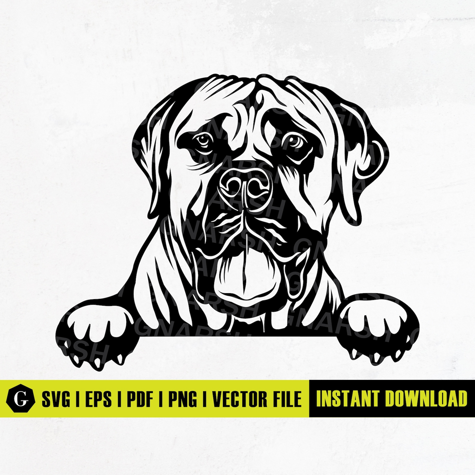 Peeking Mastiff Dog Svg Mastiff Dog Breed Svg Dog Breed - Etsy
