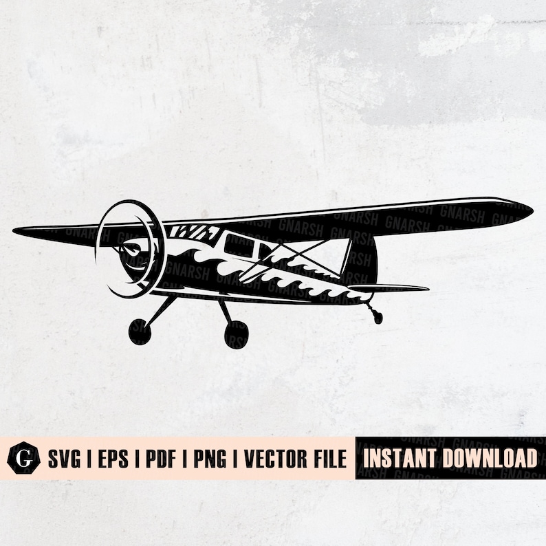 Propeller Plane Svg | Airplane Svg | Aeroplane Svg | Aircarft Svg ...