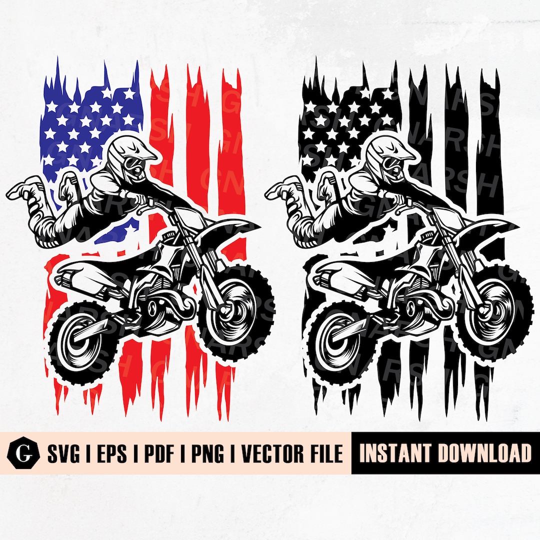 Motocross Svg | Motorcycle Svg | Dirt Bike Svg | Racer Svg | Biker Svg ...