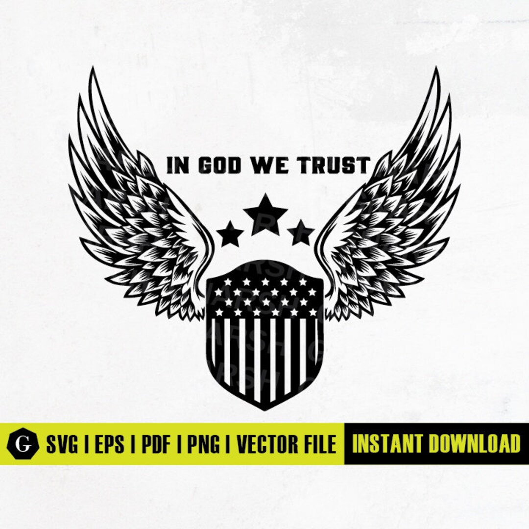 In God We Trust SVG | Patriotic SVG | 2nd Amendment SVG | American Svg ...