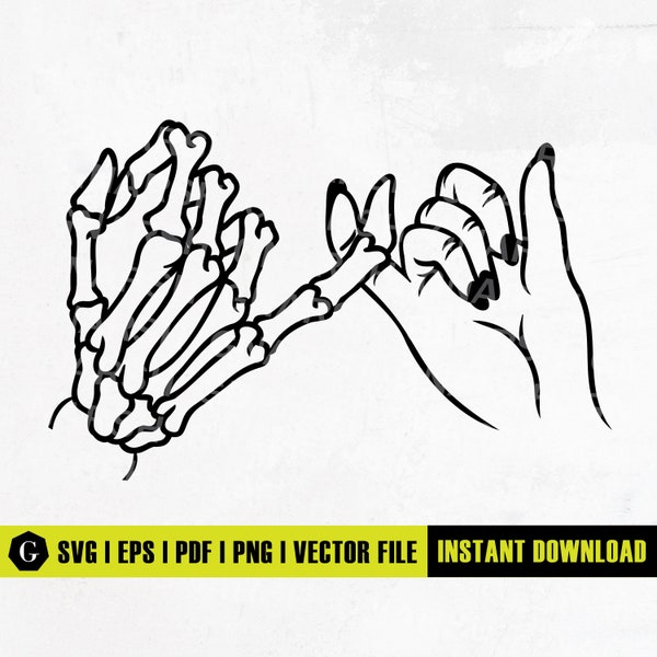 Best Friend Pinky Promise Svg - Etsy