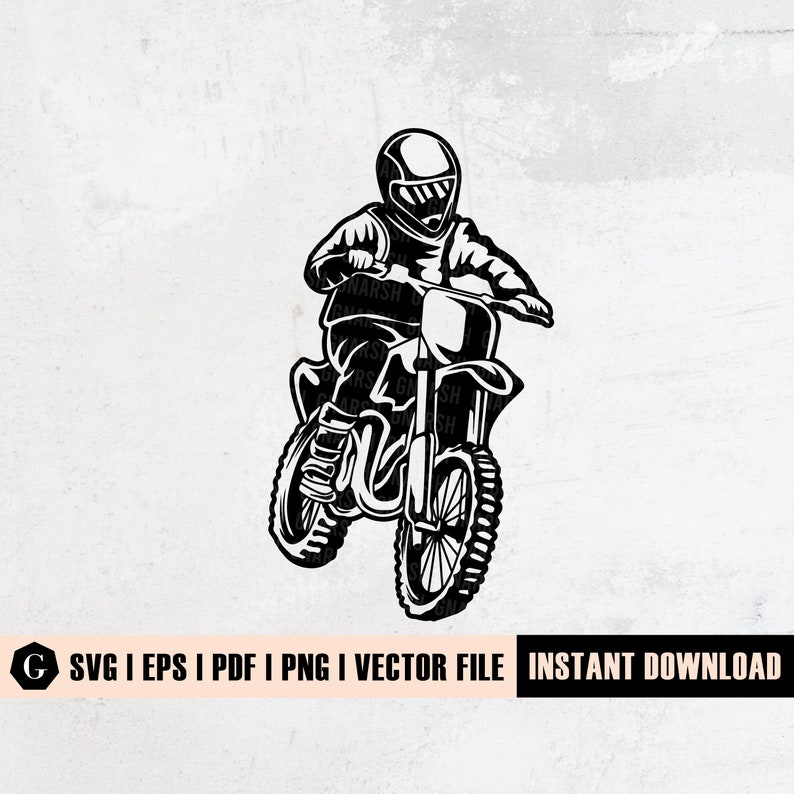 US Motorcross Svg Motorcycle Racing Svg Dirt Bike Racing - Etsy