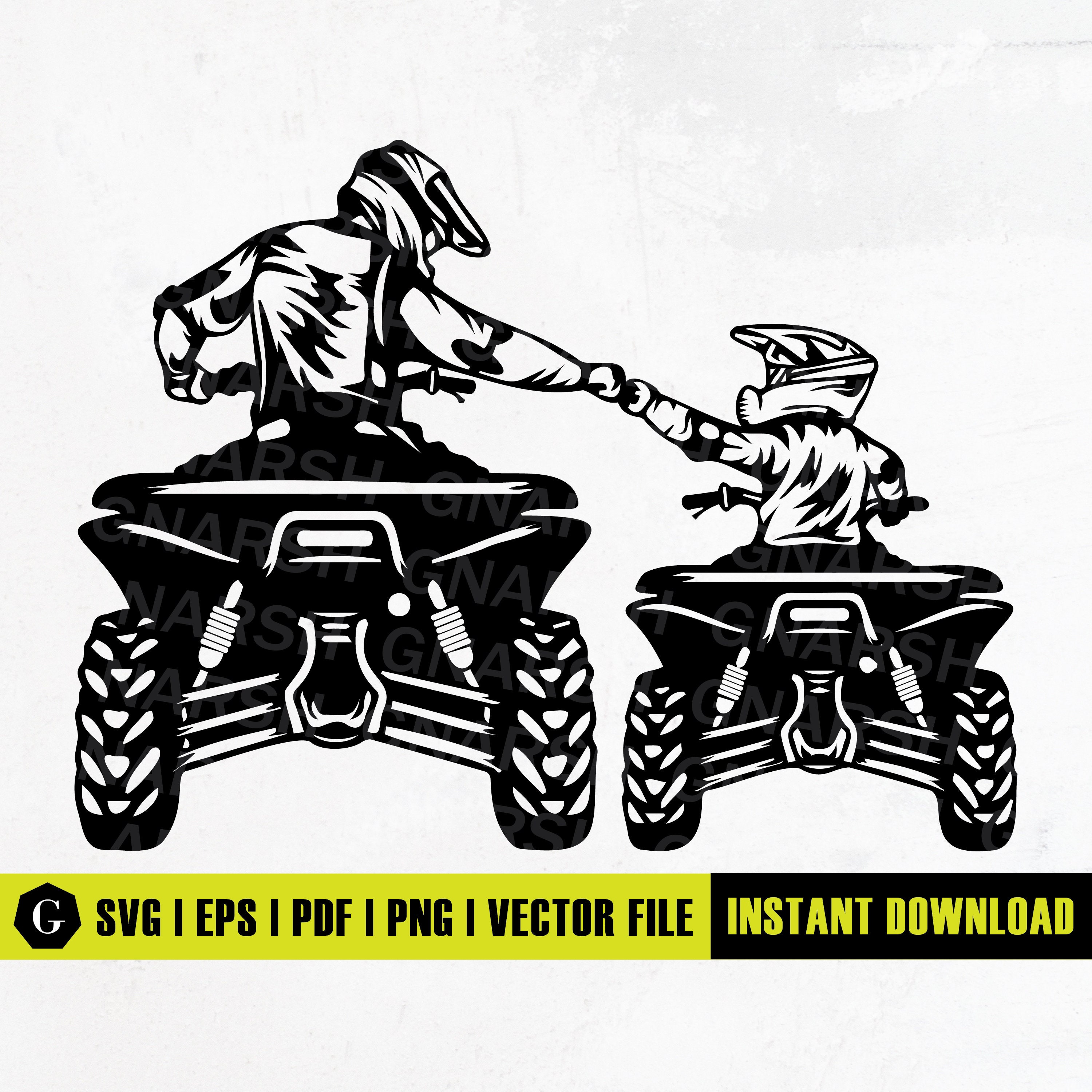 Vinyl Ready Atv Vectors