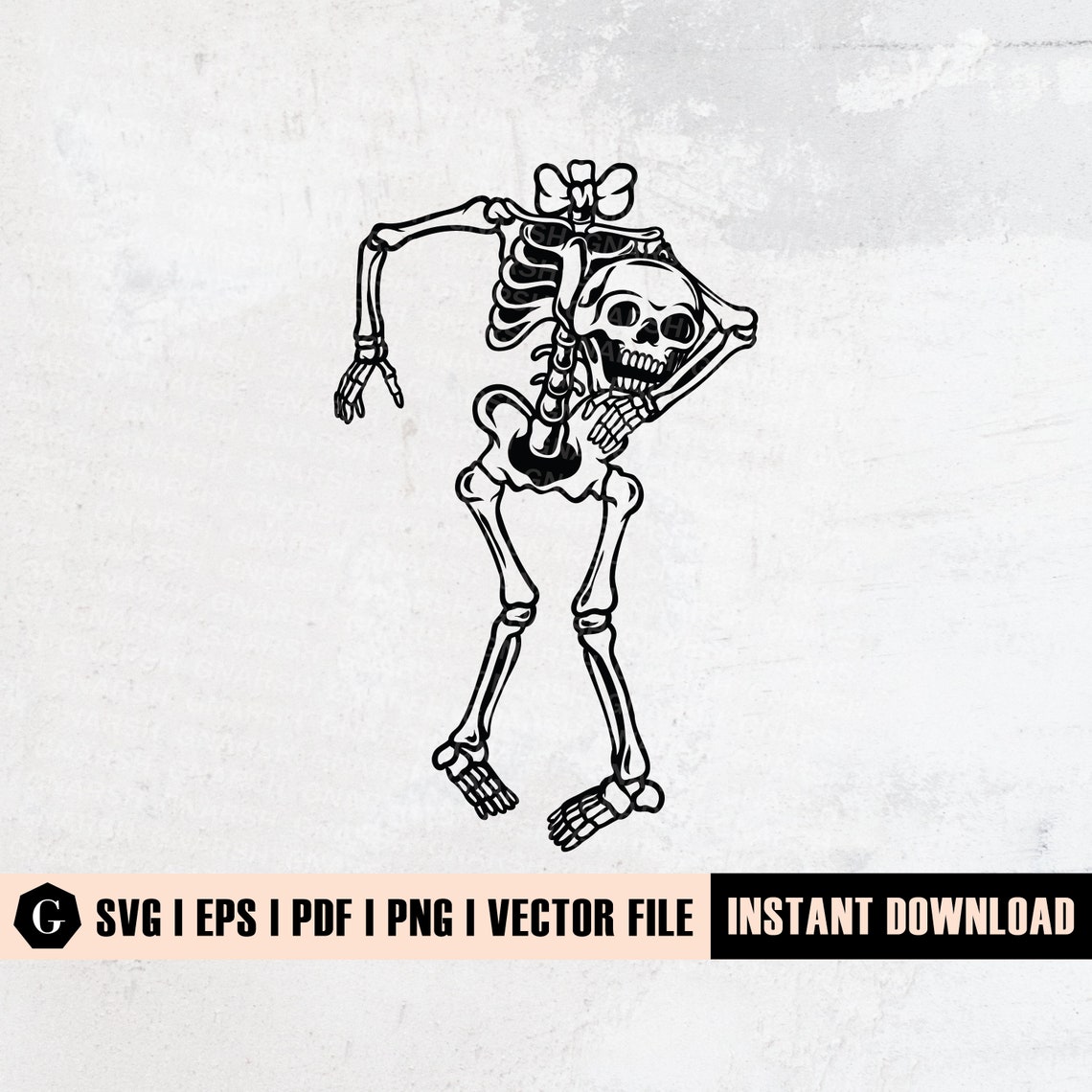 Headless Skeleton Svg Skull Svg Bones of Human Svg Skull - Etsy
