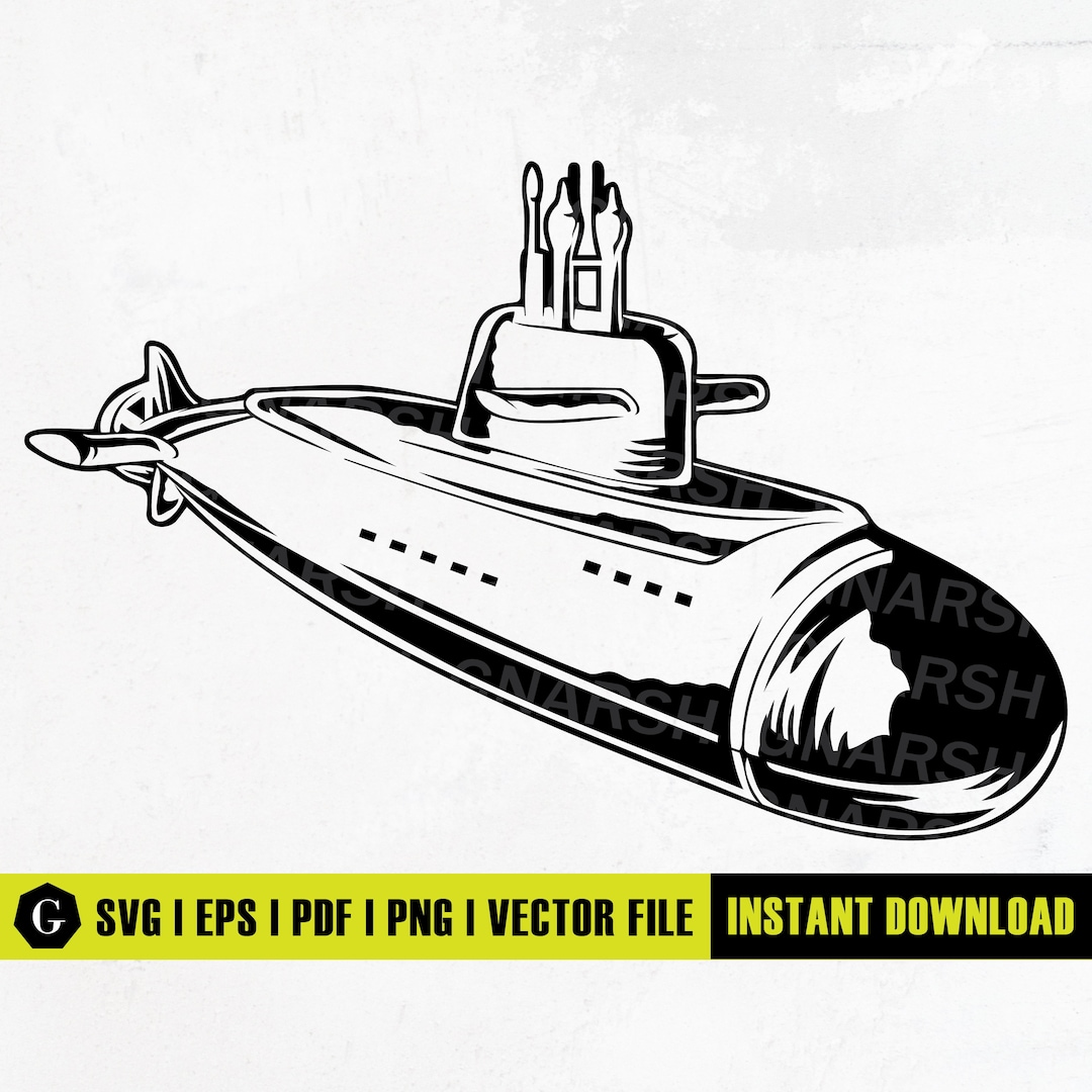 US Submarine Svg| United States Navy Svg| Warship Decal Graphics | US ...