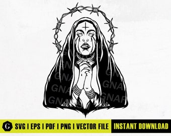 Demonic sister svg - Etsy.de