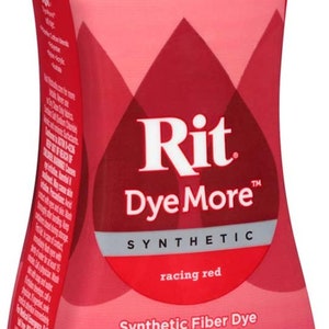 Rit Liquid Dyemore Vibrant Colors for Polyester, Acrylic, Acetate ...