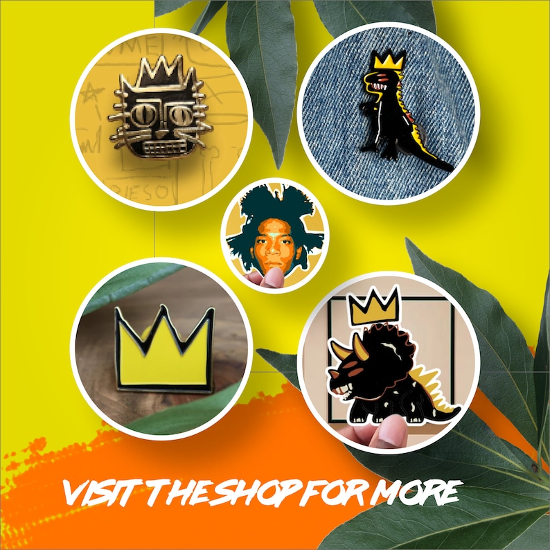 Jean Michel Basquiat Vinyl Decal Stickers Basquiat - Etsy