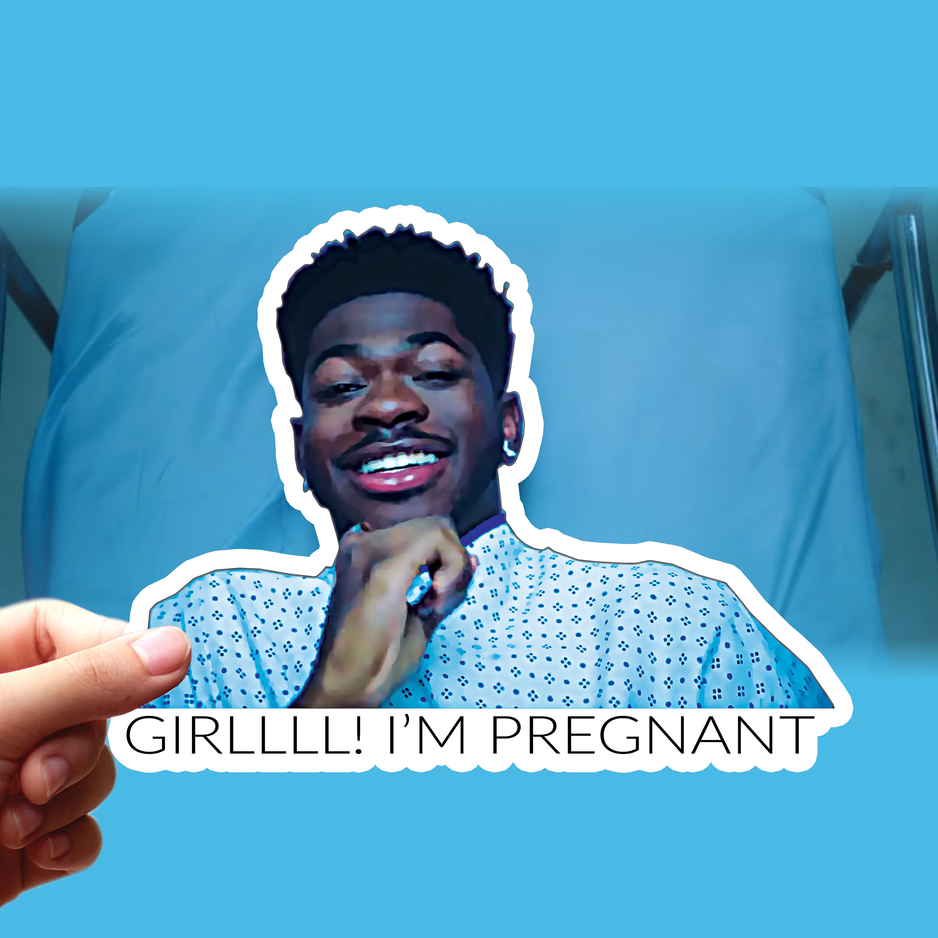 Lil Nas X Sticker Colorful Stickers Official Sticker - Etsy Australia