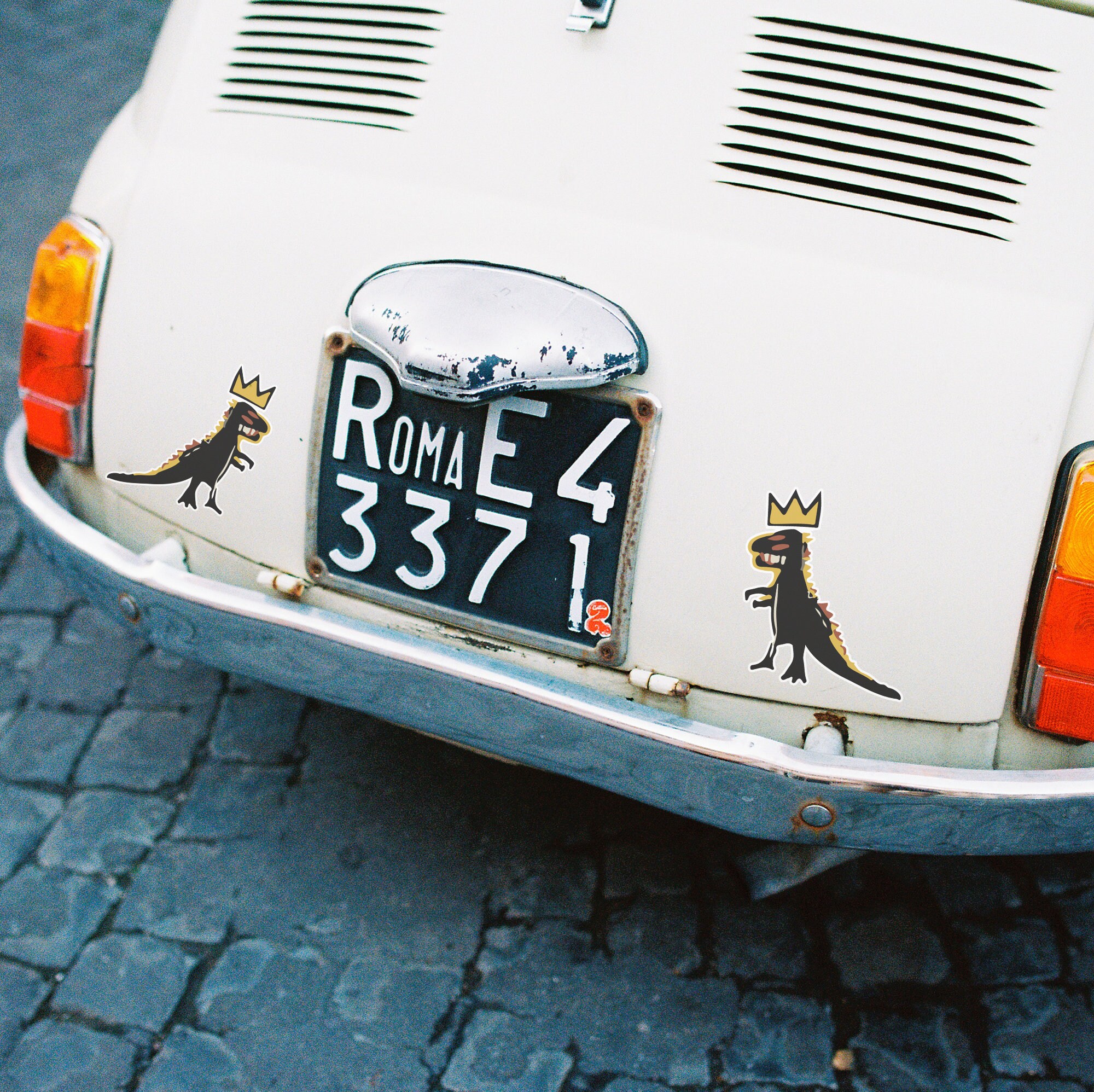 Basquiat Bumper Sticker Pez Dispenser Jean-michel Basquiat Dinosaur ...
