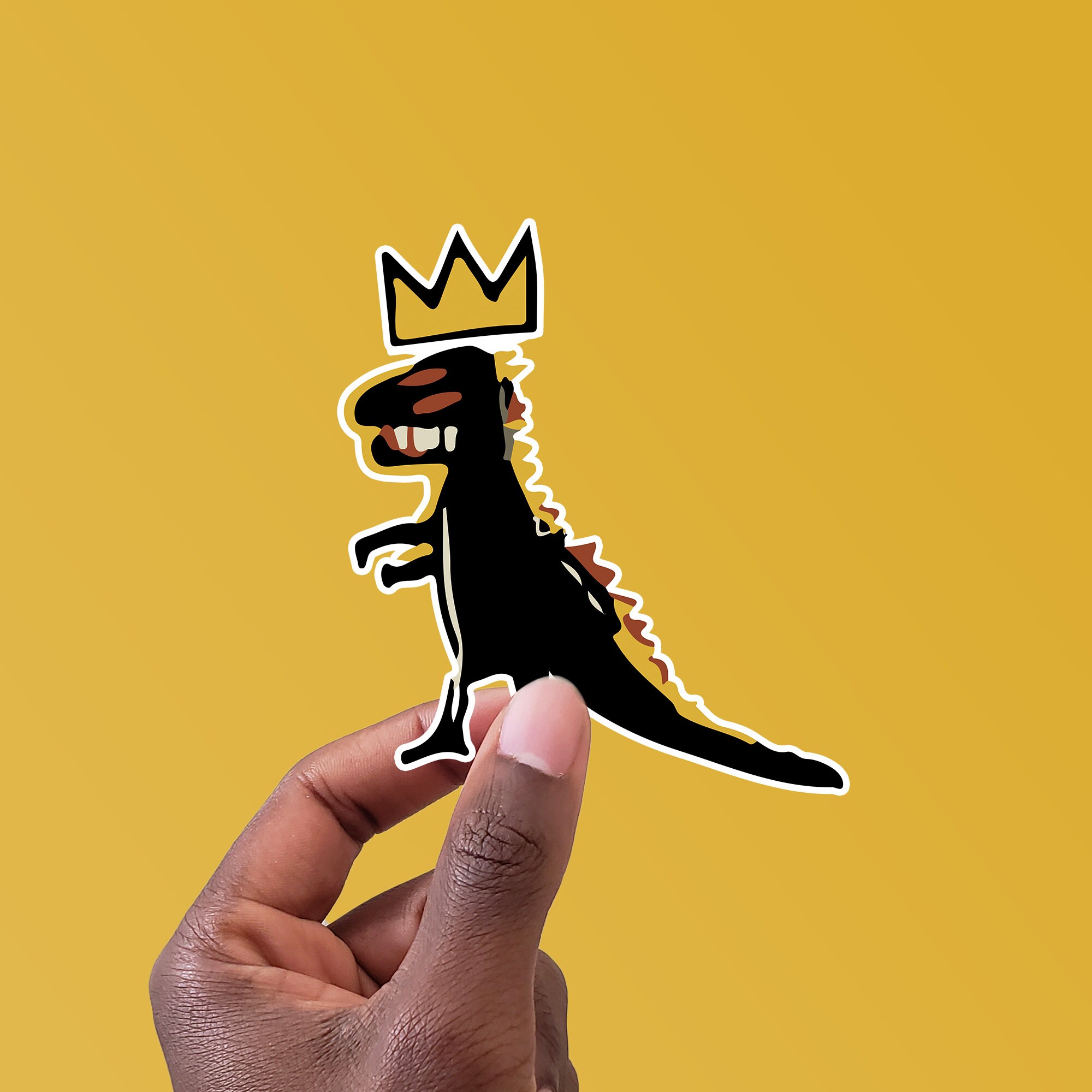 Basquiat Bumper Sticker Pez Dispenser Jean-michel Basquiat Dinosaur ...