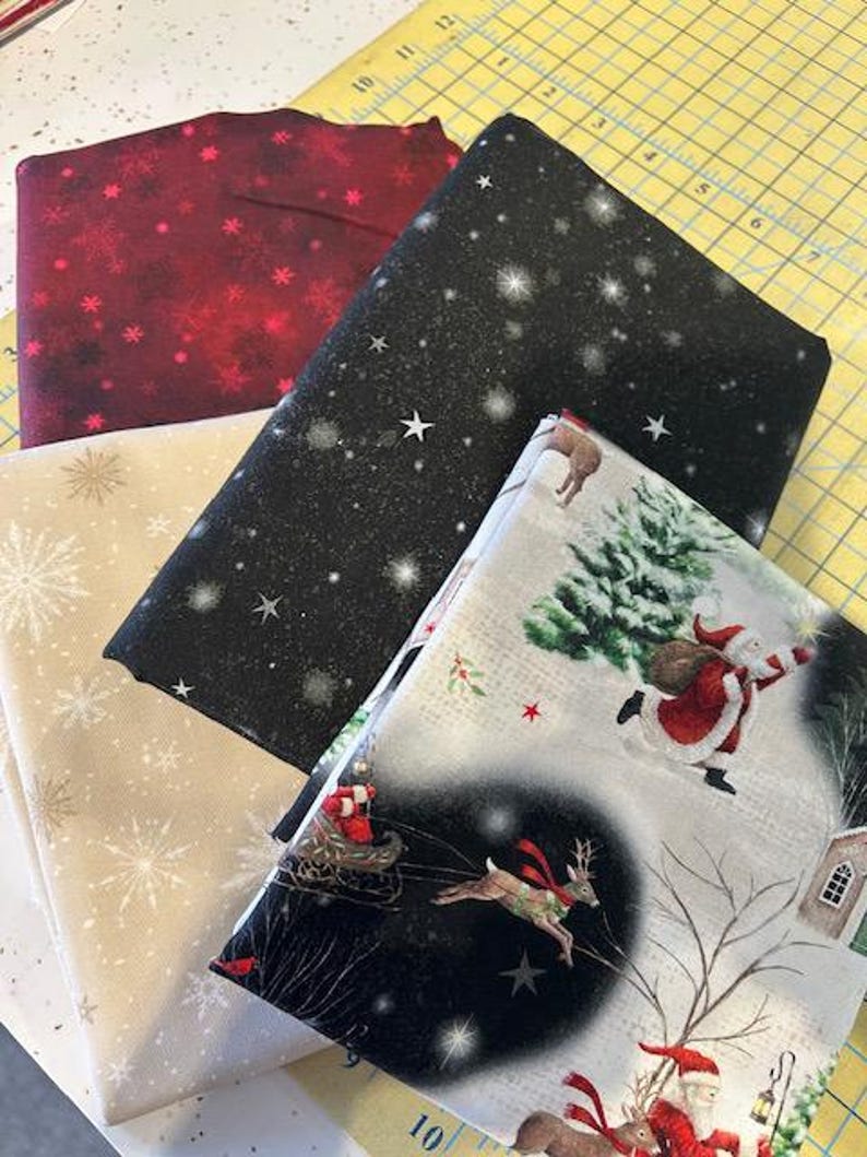 Believe Christmas Panel Quilt Kit - Etsy